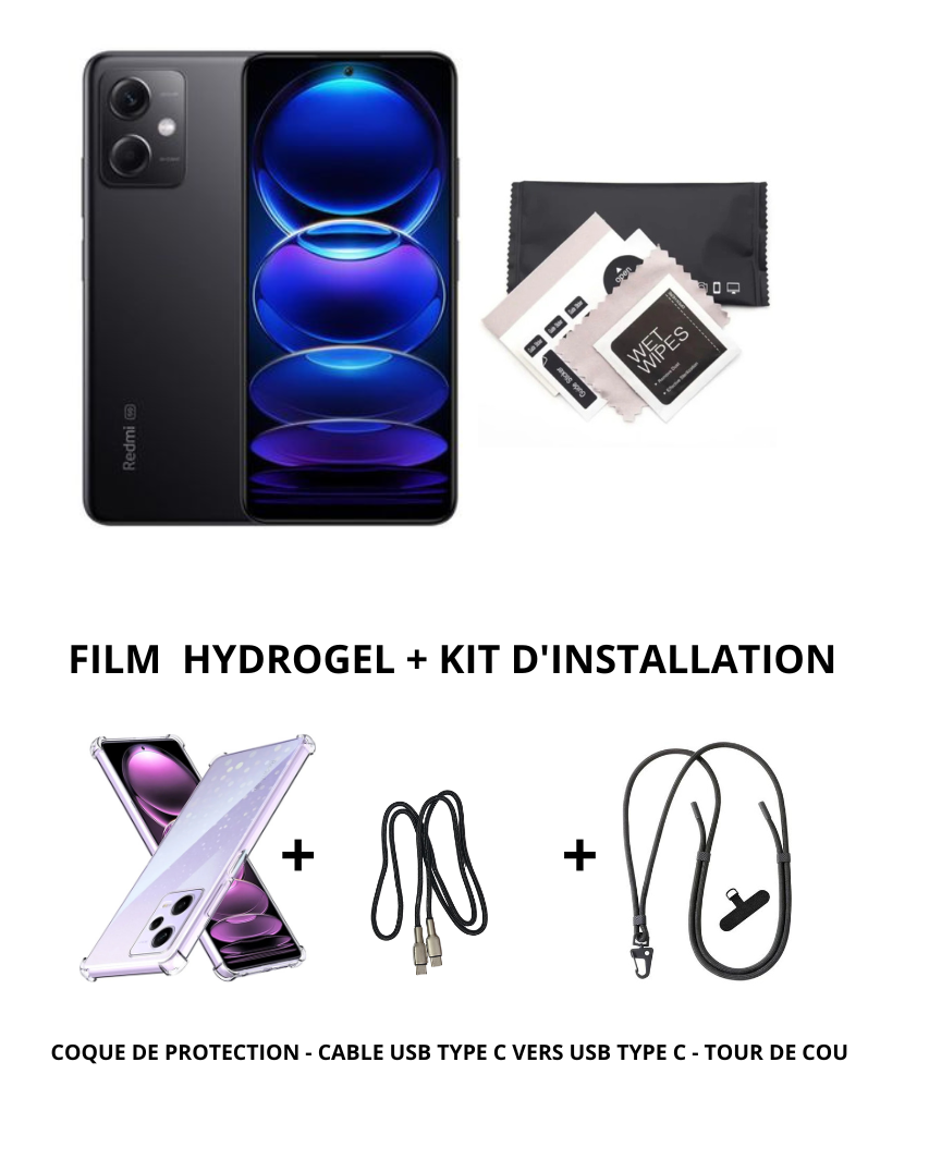 Redmi Note 12 5G | Meilleure Protection Pour écran — ProtectionEcran